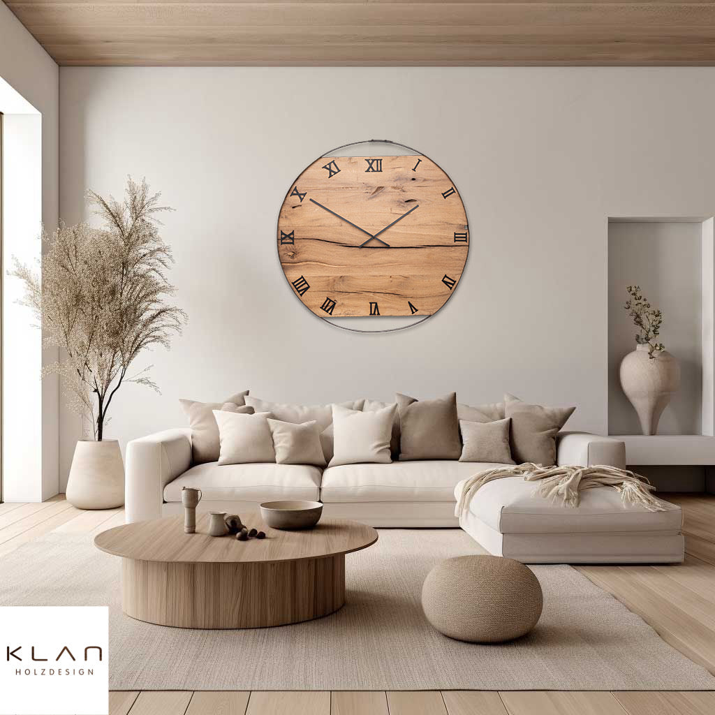 Luxus Moderne Wanduhren Aus Holz Bilder